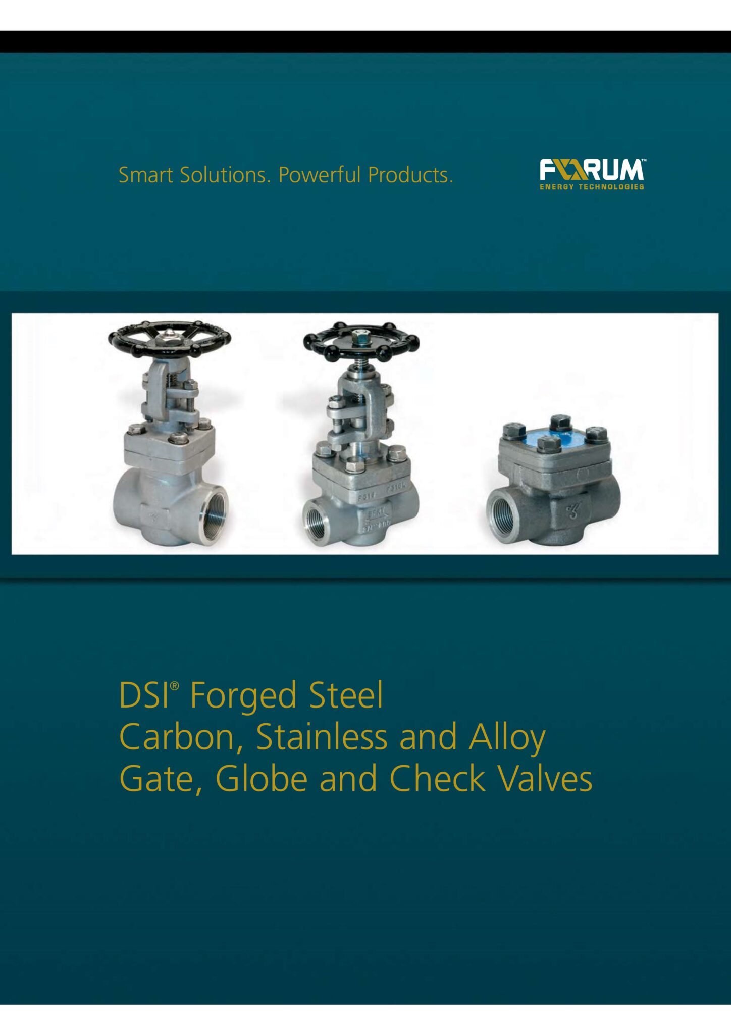 DSI Forged Steel Gate, Globe and Check Valves